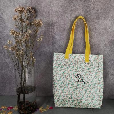 Cina Decorazione Fiori e piante disegno Cartable Donna borse da spalla Borse da mano per donna in vendita