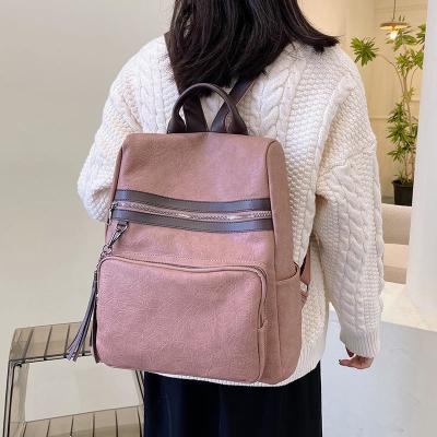 China 2023 Waterproof Environmental Friendly Kraft Paper Bange Backpack for Casual and Work for sale