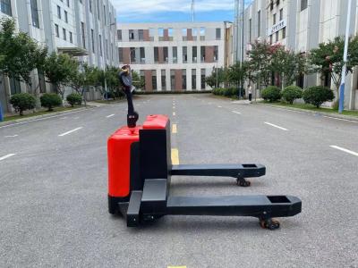 China 1300mm Fork Length 6000KG Electric Hand Pallet Jack Stacker for Heavy Pallet Goods for sale