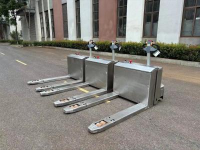 중국 전기 팔레트 리퍼 잭 워키 바디 재료 OEM SUS 304 로드 2톤 기계 스티어링 판매용