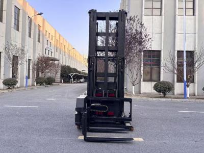 China Three-way Electric Pallet Stacker  Forklift Rated Capacity 1500 KG Max.Height  7000 mm for sale