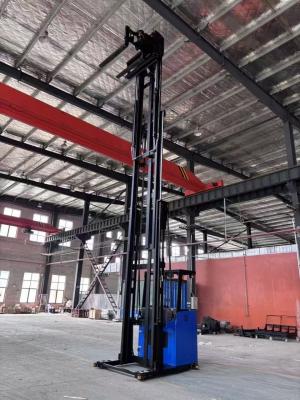 China Lithium /Lead-acid Battery Three Way Direction Forklift Stacker Capacity1500 Kg  Lifting Height 8000 Meters for sale