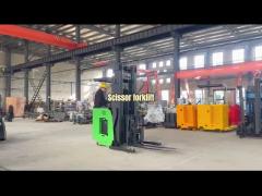 1500kg Double Reach Lift Truck 3000mm Electric Pallet Forklift