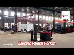 Non Standard Electric Balanced Forklift Lift Height 3000M Lithium Battery 25.6V 160AH