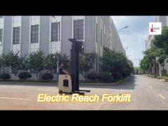 Automated Guided Vehicle AGV Electric Reach Forklift 3000 KGS Capactiy 1600mm Lift Height