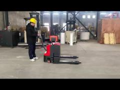 Walkie Pallet Truck Demonstration (Non-Standard, Customized by Client, 2-3tons)