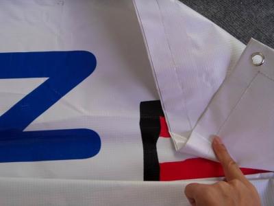China PP Paper / KT board exhibition banner printing for window advertising for sale