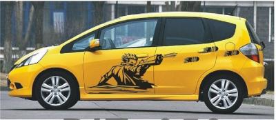 China UV printing Auto Body Decals Self Adhesive Wall Decoration Stickers  for sale