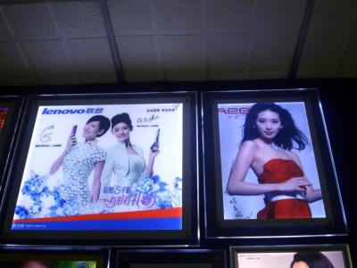 China personalised full color wide High Resolution static cling film printing on canvas / fabric for sale