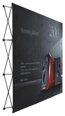 China large format fabric wall display pop up banner printing of four colour , 10ftx8ft for sale
