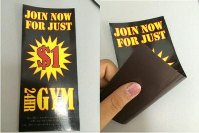 China Advertising Logo Printing Magnetic Car Sticker signs for vehicle auto for sale