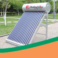 China CE Solar Hot Water Heating System 58mm x 1800mm Vacuum Tubes 100L to 500L Capacity for sale