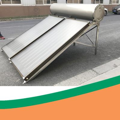 Cina Collettore termico solare indipendente della lamina piana 200Ltr in vendita