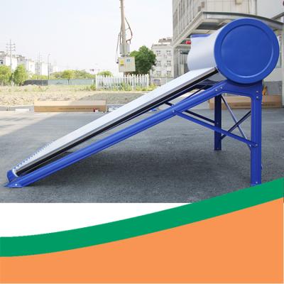 China água solar fixada na parede Heater Thermosyphon Three Target do tubo de vácuo de 58/1800mm à venda