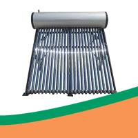 China Eco Solar High Pressure Geyser 58mm 1800mm Heat Pipe Vacuum Tube 304 Stainless Steel Tank for sale
