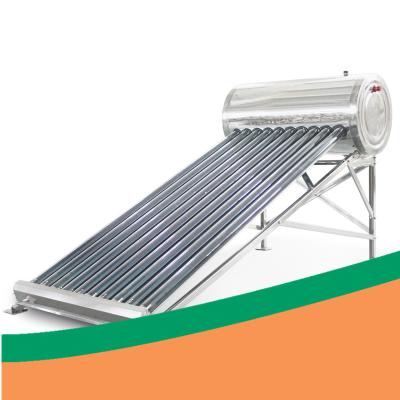 China Capacidade solar de aço inoxidável do aquecedor de água 100L de INMETRO SUS304 à venda
