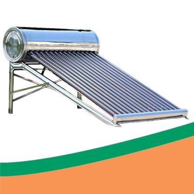 China Aquecedor de água solar não de solda SUS304 da baixa pressão 500L à venda