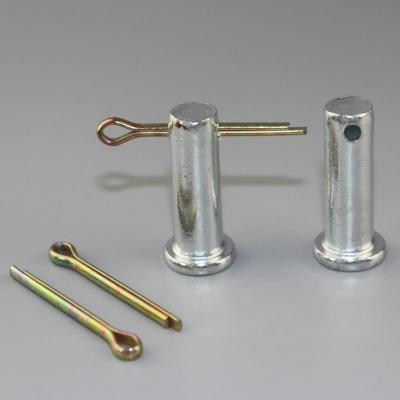 Cina Zinchi il metallo che placcato il cavallotto d'acciaio rivetta e che pin la testa piatta 4,8 3-60mm in vendita