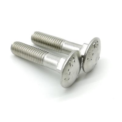 China DIN603 A2-70 Stainless Steel Screw Square Neck Carriage Bolts Te koop