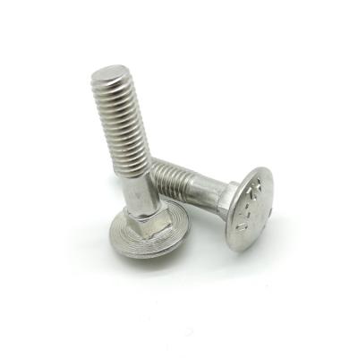 China DIN603 A2-70 Stainless Steel Screw Square Neck Carriage Bolts Te koop