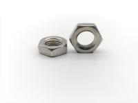 China Chamfer A2 035 Stainless Steel Hex Nuts DIN 439 Jam Thin Hexagon Nuts for sale
