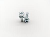 China GB9074.13 Phillips Hex Head Machine Screw Flat Washer Lock Washer for sale
