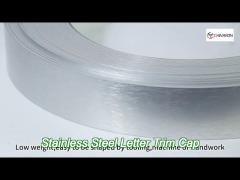 0.3mm-30mm Sus304 Edelstahl Brief Trim Cap AiSi Brief Trim Cap