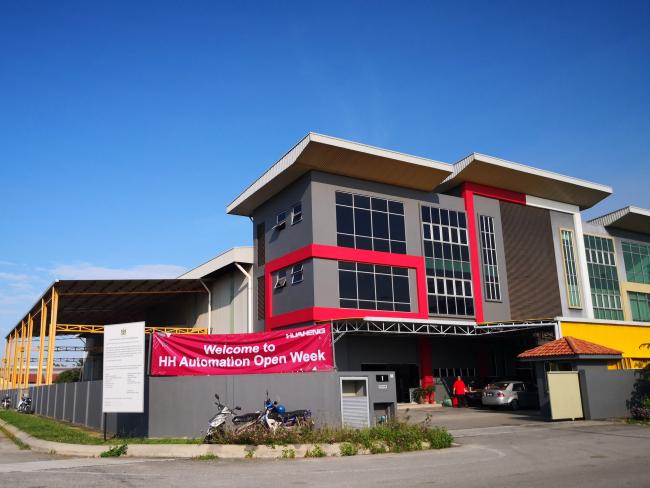 HUAHENG / HH Automation facility in Malaysia, the overseas branch in Southeast Asia