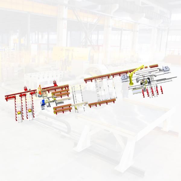 Quality Pipeline Intelligent Pipe Prefabrication Pipe Production Line High Performance for sale