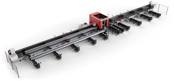 Quality Automatic Loading And Unloading Laser Pipe Cutting Machine High Efficiency Batch for sale