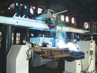 China Robot Welding System For Central Groove And Rack Base Of Coal Mine for sale