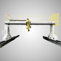 China Gantry Type Oxy-fuel Flame Robot Cutting System 6-300mm Cutting Thickness 600x3500x1200mm for sale