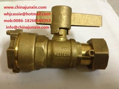 China brass meter valve ROBINET APRES COMPTEUR for sale