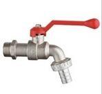 China brass bibcocks brass taps, brass facuet ,brass valve,  Valvulas De Bola,mixer BRASS FORGED BALL VALVE WITH NICKEL for sale