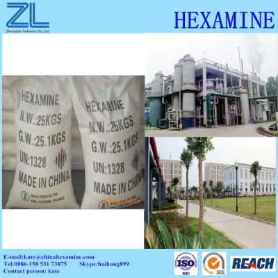 China High Quality C6H12N4 100-97-0 Hexamine for sale