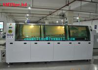 China Medium Size Automatic SMT Wave Soldering Machine 350mm Width 300-350KG Capacity Lead-Free Process for sale