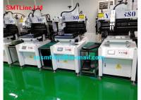 China Semi-Auto PCB Solder Paste Screen Printer 300×400mm Capacity with ±0.05mm Accuracy and Mitsubishi PLC Control for sale