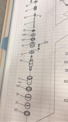 HDF-de Kokeroppervlakte zet Delen Panasonic N210126017AA 104830901101 104809011 op