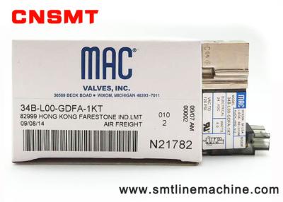 China Head vacuum solenoid valve 34B-LOO-GDFA-1KT  of Samsung sm471 / sm481 / sm482 for sale