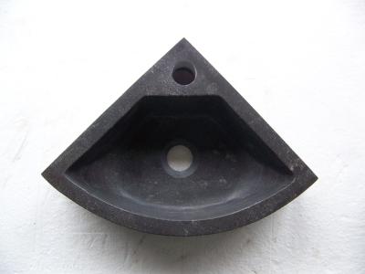 China Natural blue limestone bathroom sink honed for sale