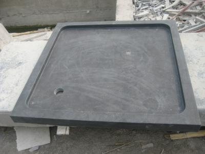 China Natural blue limestone shower tray for sale