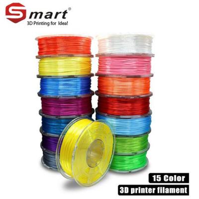 China New Material Noctilucence PLA Wire Diameter 1.75mm 3D Printer Pen Filament and 3D Pen Flexible Plastic Wire for sale