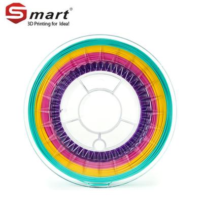 China Strongest 3d Printer Plastic Filament Types Multicolor Flexible Suppliers for sale