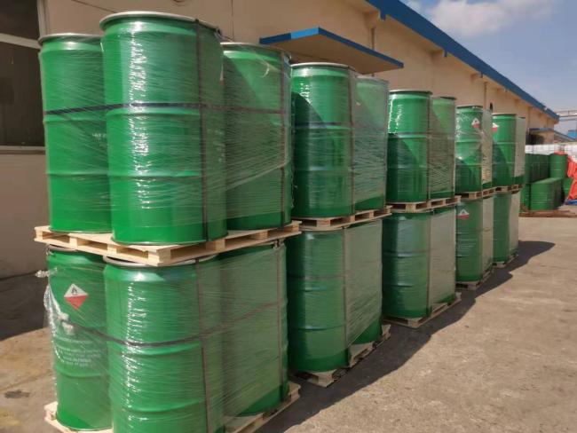 Steel drum packaging for Sodium Ethyl Xanthate