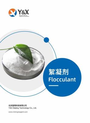 China Flocculant Polyacrylamide PAM Concentrate/Tailings/Gelatin/Water treatment 25kg bags with pallet for sale