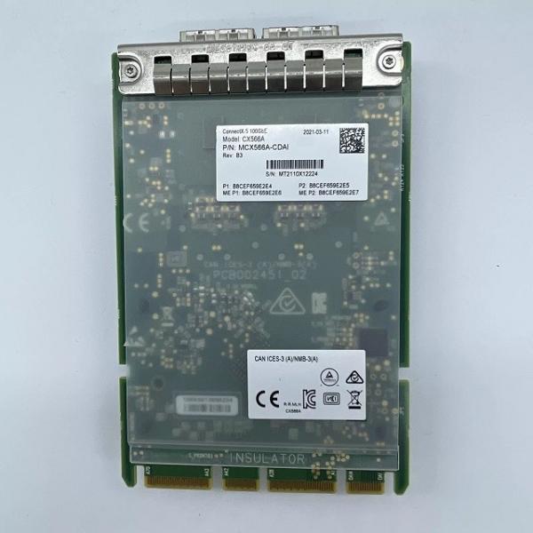 Quality MCX566A CDAI Server Array Card Mellanox Server CX566A R750 R7525 R650 100G Ocp for sale