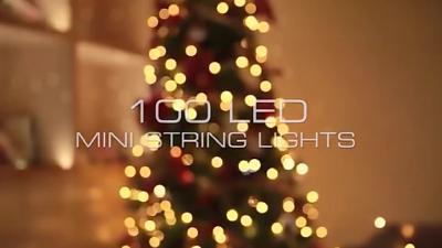 China Mini Outdoor String Lights Waterproof Garden Fairy Lights with 8 Lighting Modes for Patio Trees Christmas Wedding Party Decor for sale