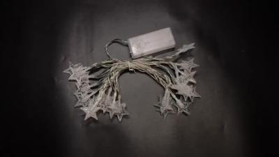 China LED Fairy Lights String Garland Star Indoor Light String Twinkle Garlands Battery USB Decor Christmas Xmas Holiday Party Wedding for sale