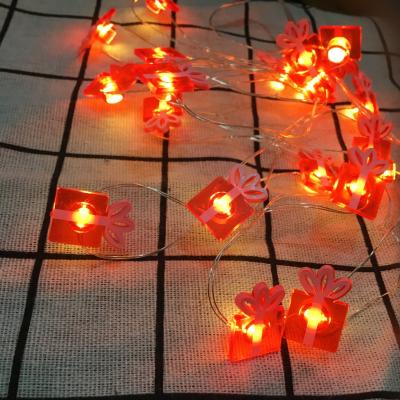 China String Lights 6.5ft 20LED Waterproof Reindeer Snowman Santa Claus Decor for Christmas Home Party Garden Patio Xmas Outdoor Decor for sale