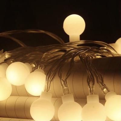 China Party Globe String Lights Battery Operated String Lights with Remote 8 Modes IP65 Waterproof Ideal for Thanksgiving Christmas for sale